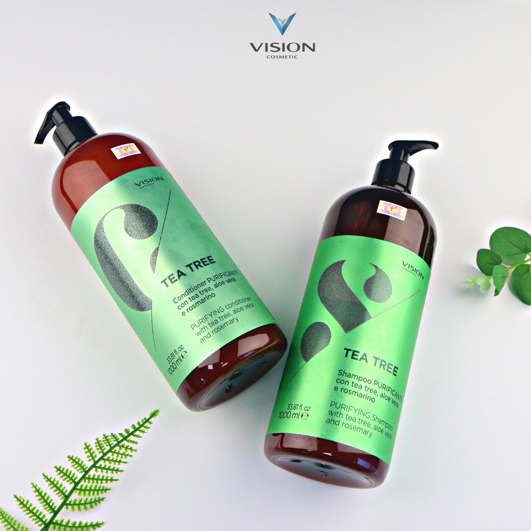 Dầu Gội Vision Tea Tree Đánh Bay Nỗi Lo Gàu Ngứa